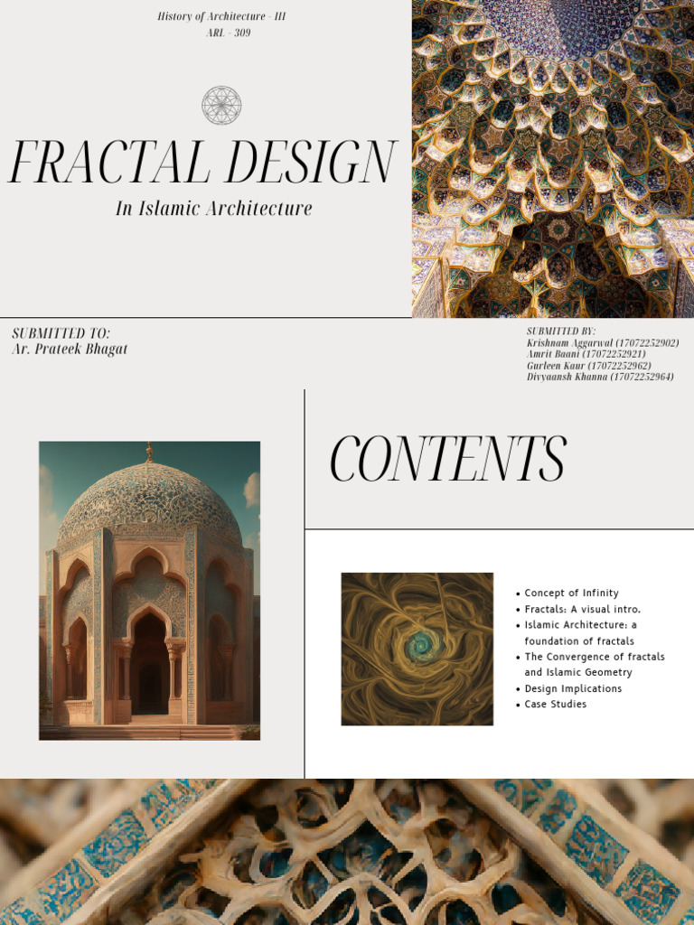 Fractal Design in Islamic Architecture | PDF