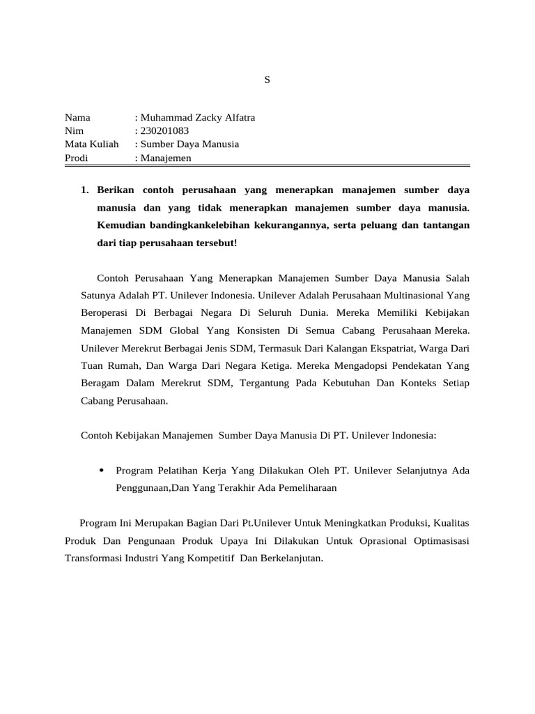 MK Sim Muhammad Izwar Fahran | PDF