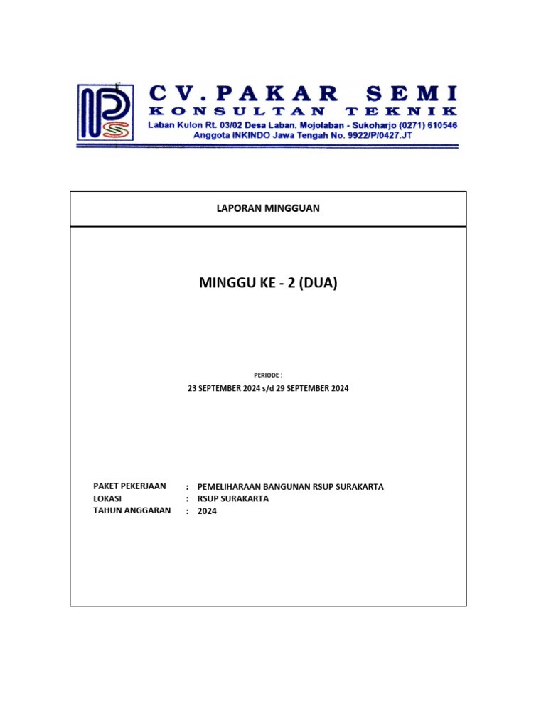 Lap RSUP Surakarta - mg2 | PDF