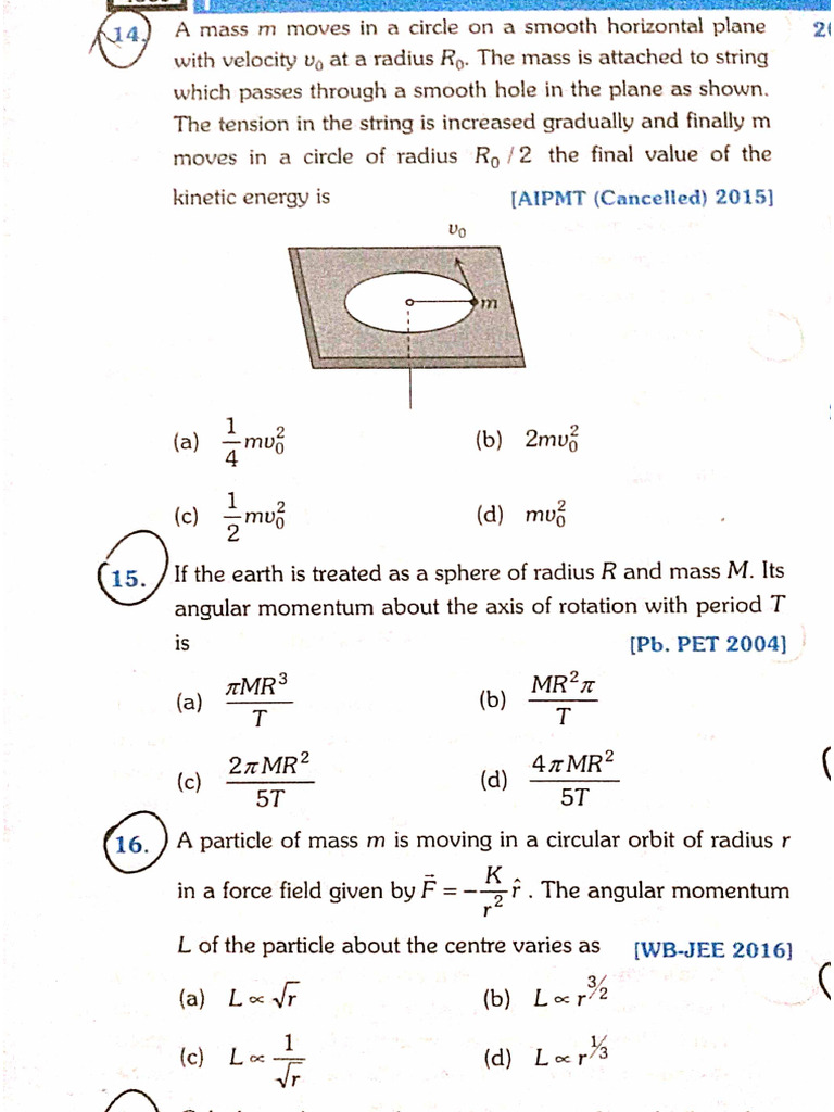 Rotational Motion DPP 5 | PDF
