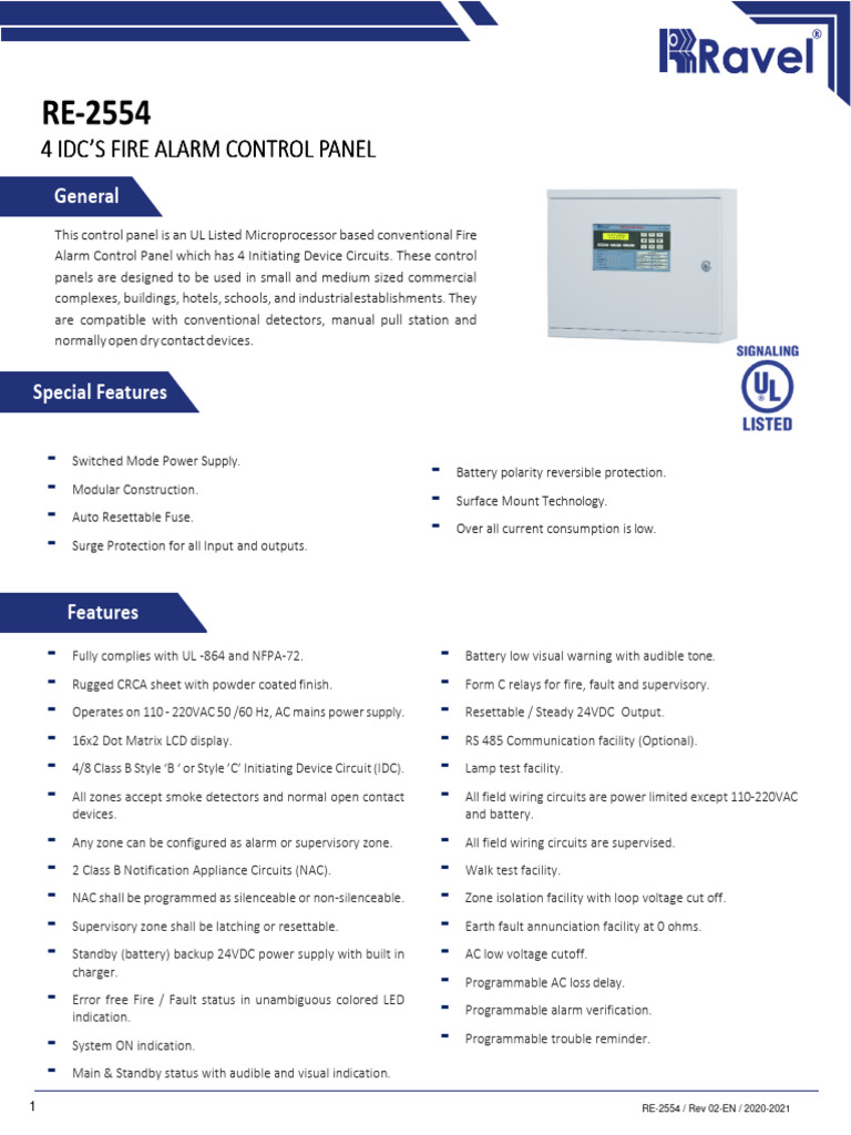 Re 2554 Rev 02 en | PDF