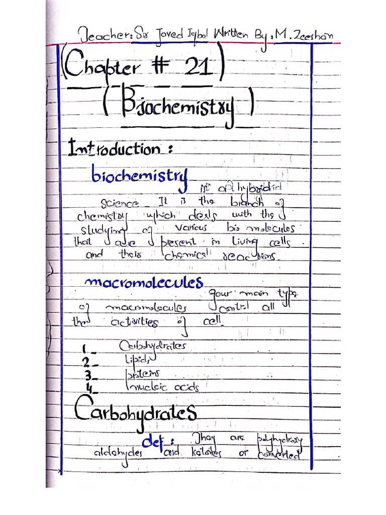 Ch#21 Biochemistry | PDF