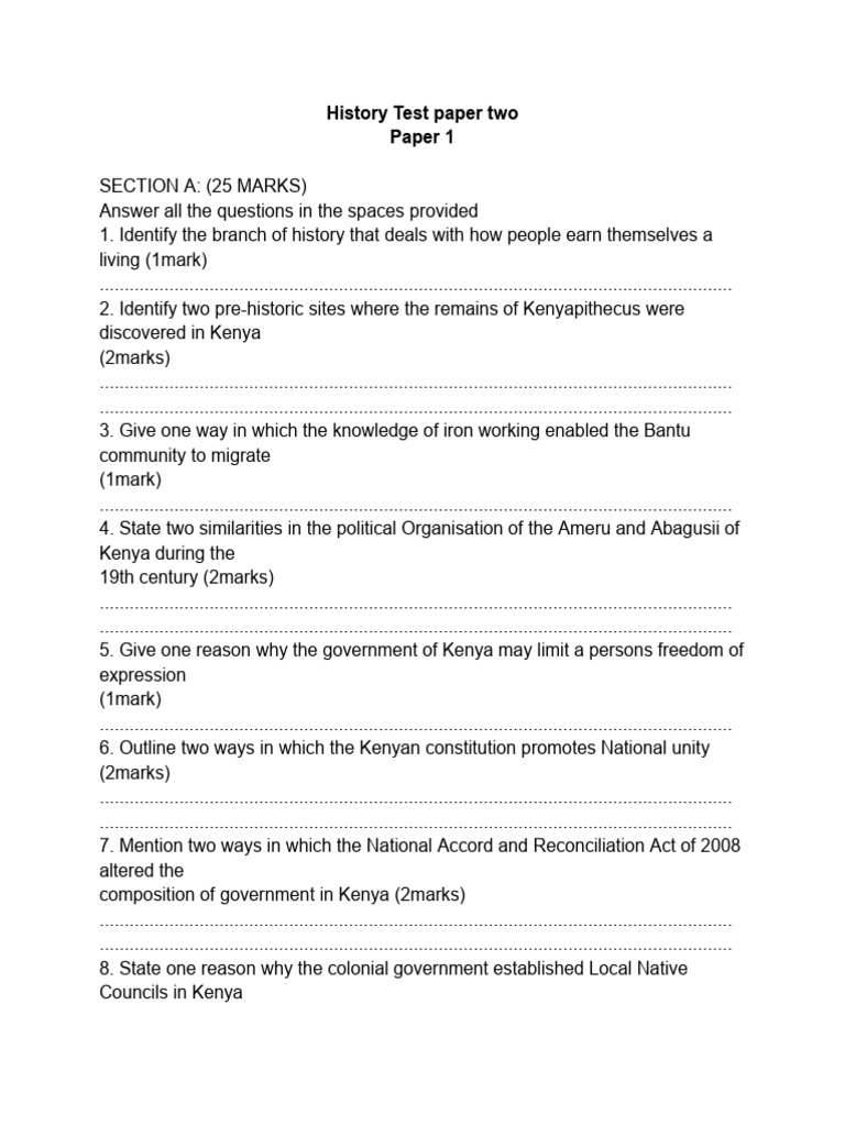 History Pp1 T2 | PDF
