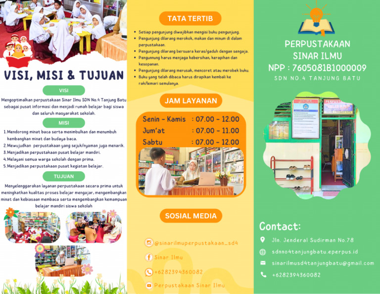 Brosur Perpustakaan | PDF