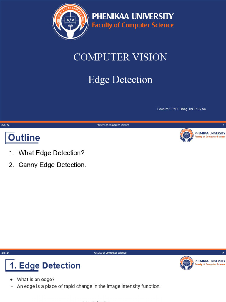 03-Edge Detection | PDF