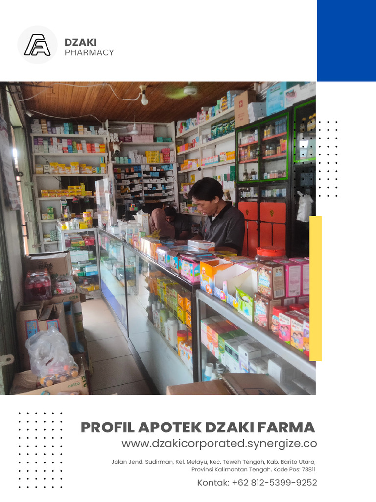 Company Profile Apotek Dzaki Farma | PDF