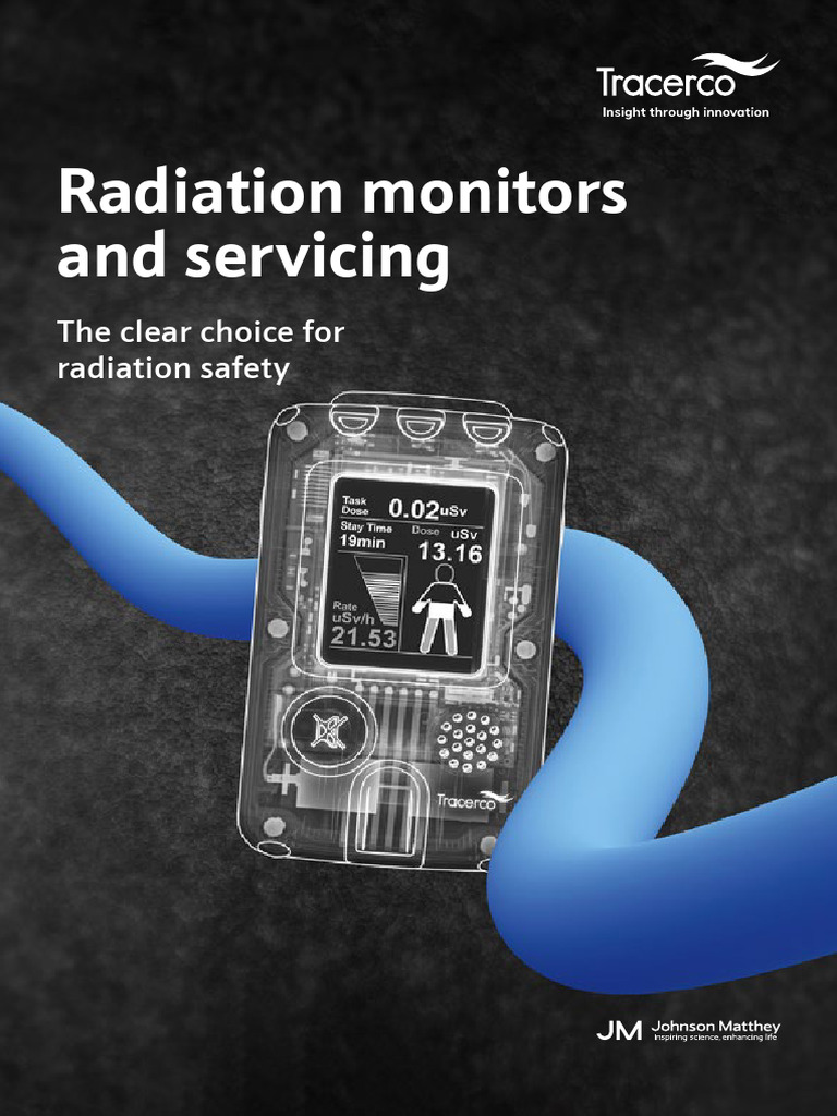 Tracerco - 2023 Monitors Brochure | PDF | Radiation Protection | Radiation