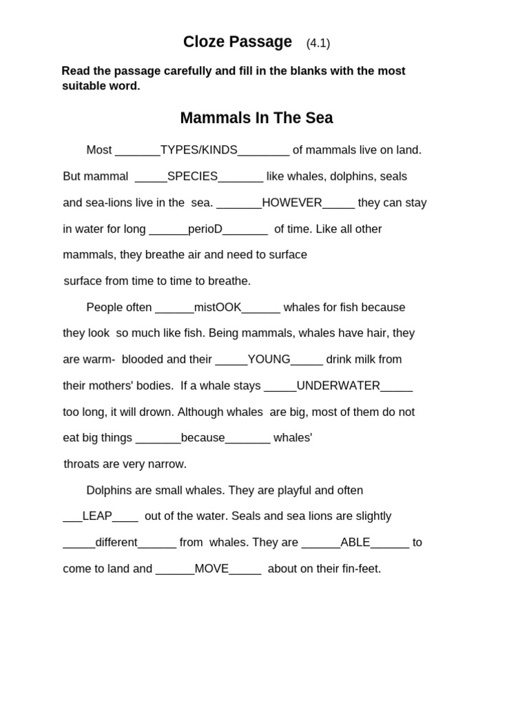 [tailieudieuky.com] Open Cloze Passage - 10 practice tests with key | PDF