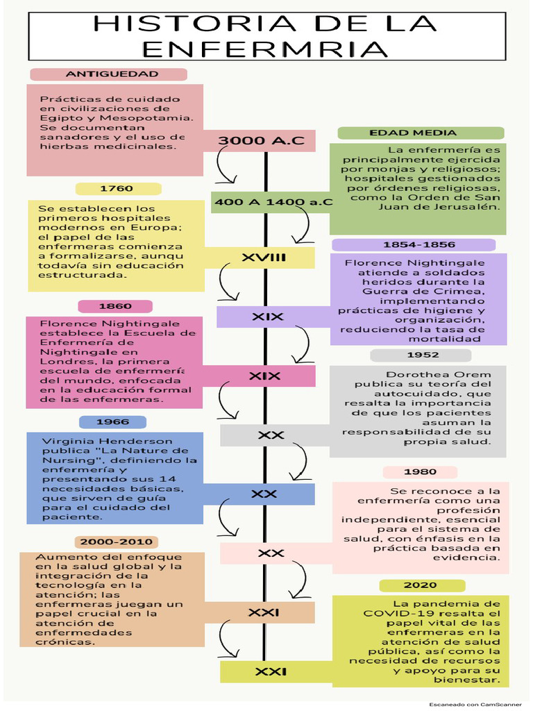 Infografía Línea Del Tiempo Timeline Historia Moderno Creativo ...