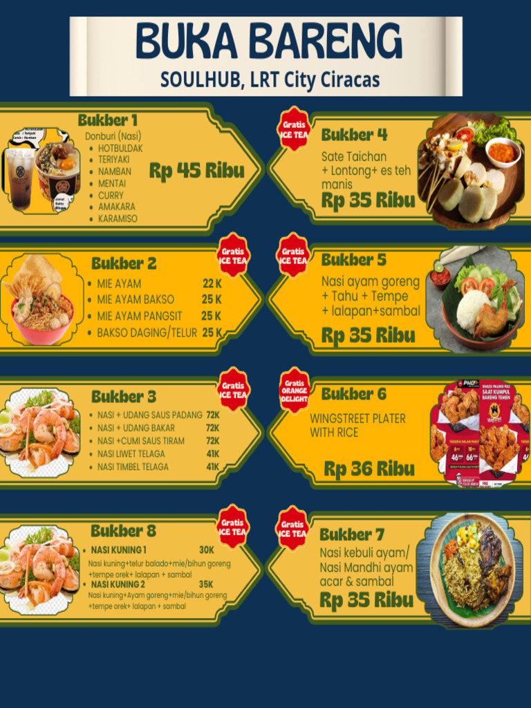 Paket Bukber | PDF