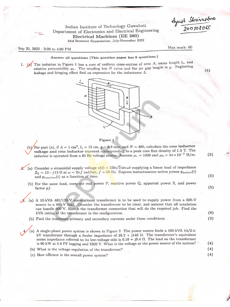 EE380 Midsem | PDF