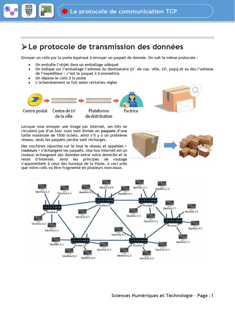 3 - Le protocole TCP | PDF