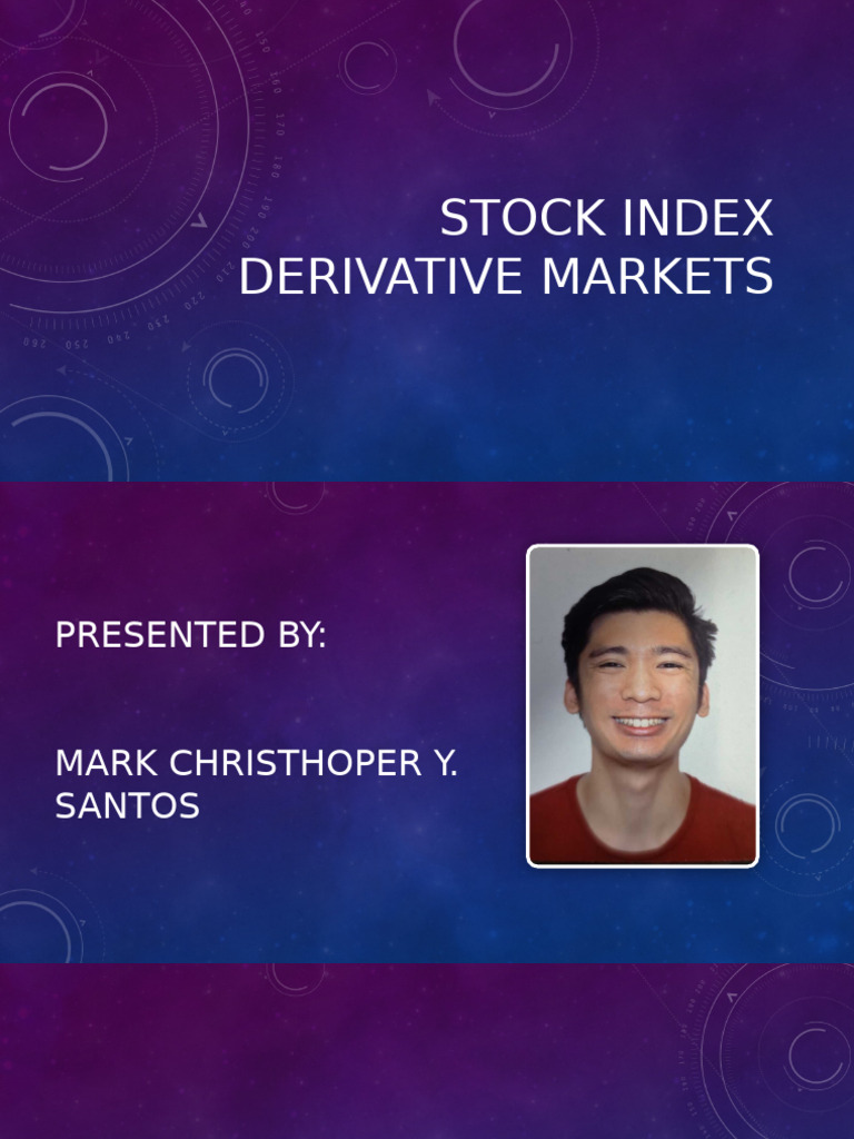 Topic 8 - Stock Index Derivatives Presentation | PDF