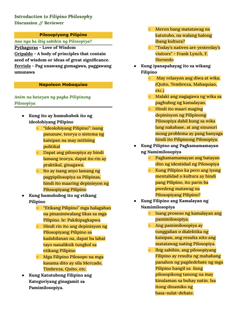 IFP - Reviewer | PDF