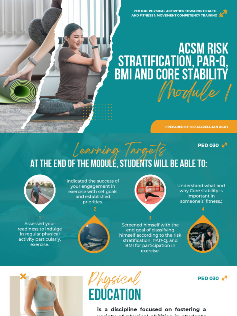 Module 1 - Ped 030 | PDF