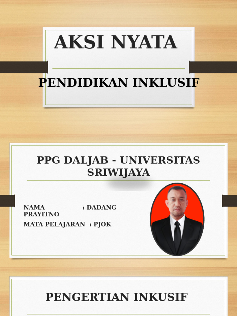 Modul Inklusif Dadang | PDF