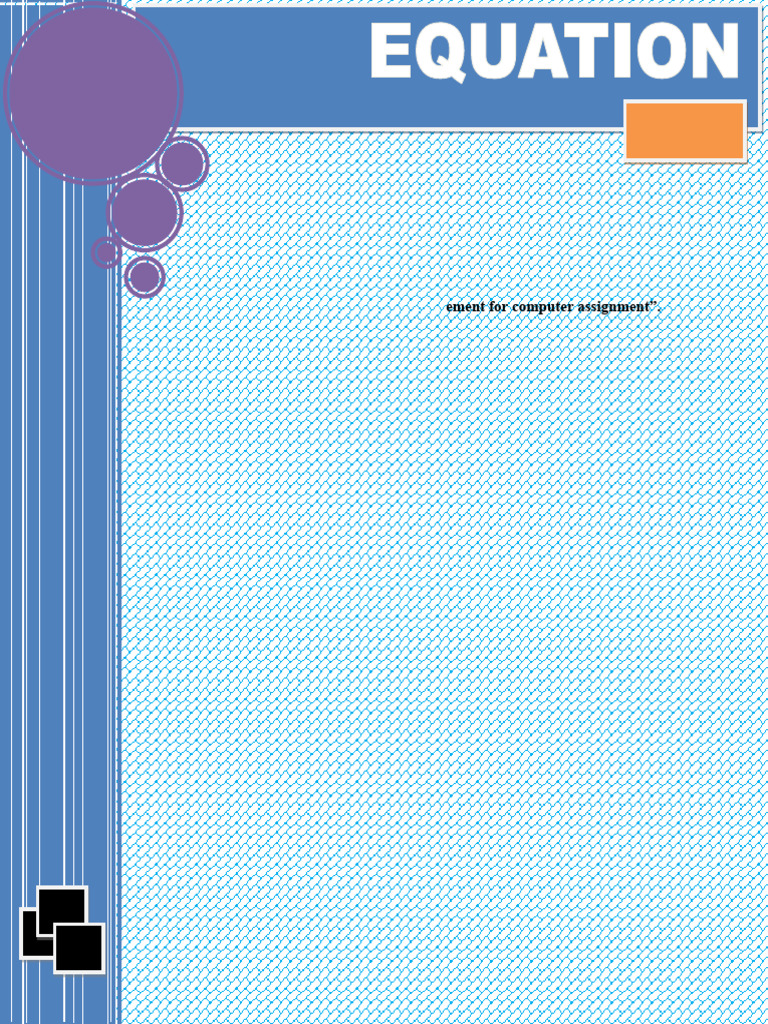 Equation Editor | PDF