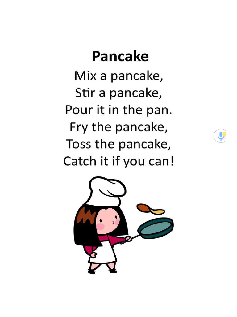 Pancake Poem | PDF