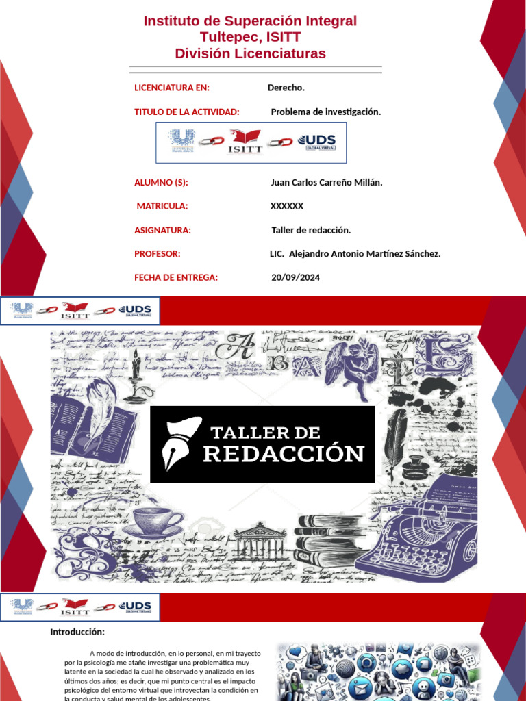 Probelma de Investigación | PDF | Adolescencia | Relaciones personales ...