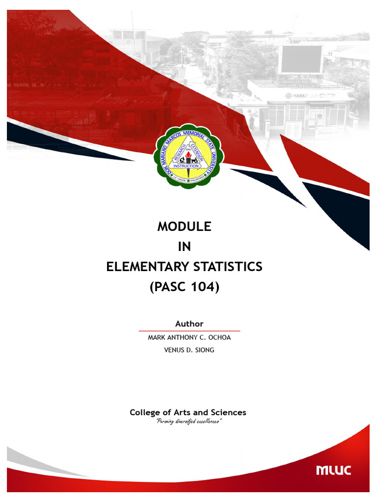 Module in Elementary Statistics 1 | PDF