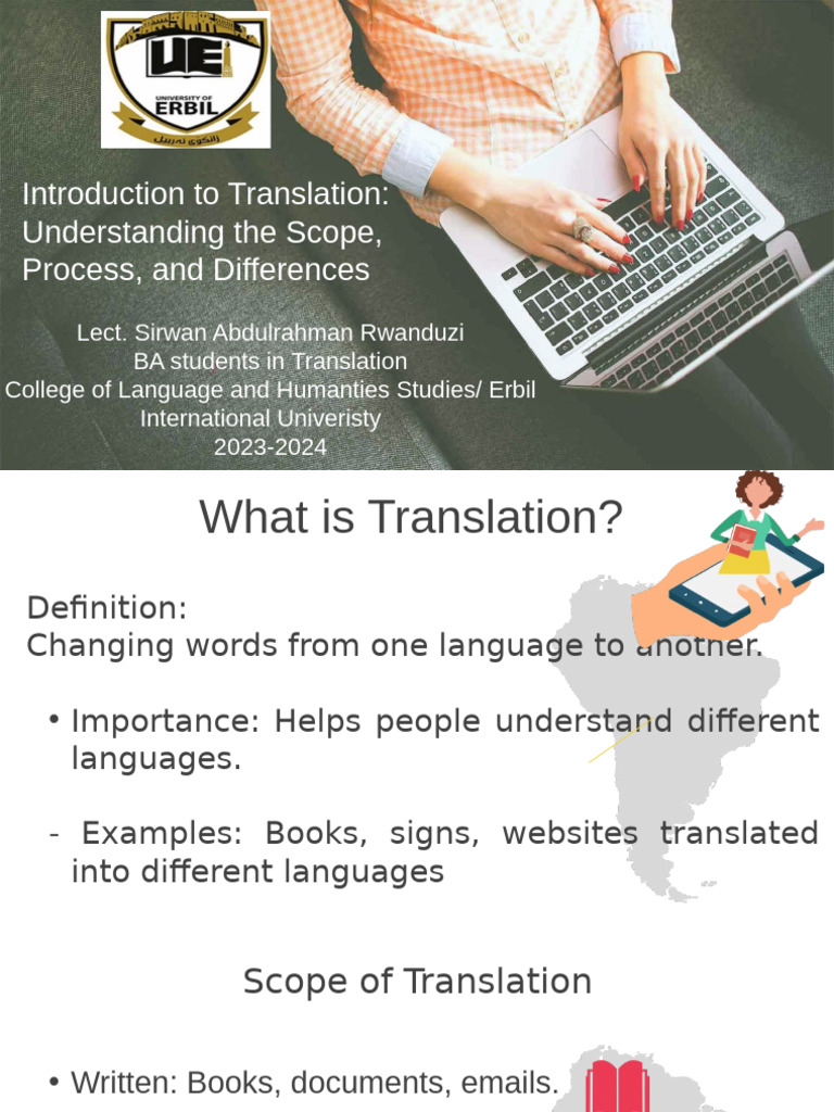 Introduction To Translation: Understanding The Scope, Process, and ...