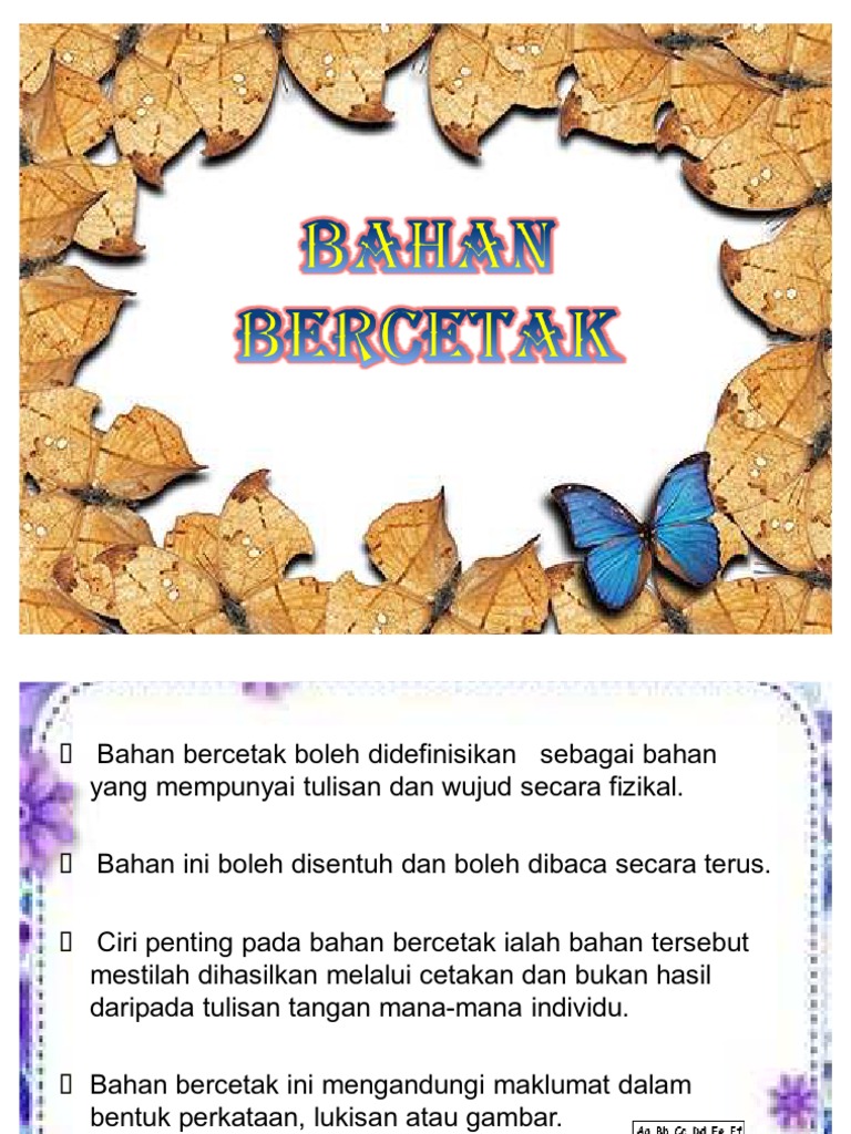 Bahan Bercetak | PDF