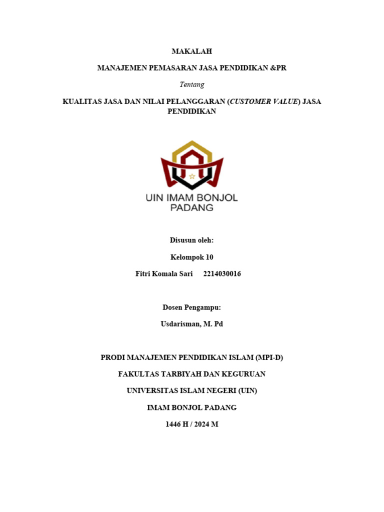 MPJP Klompok 10 | PDF