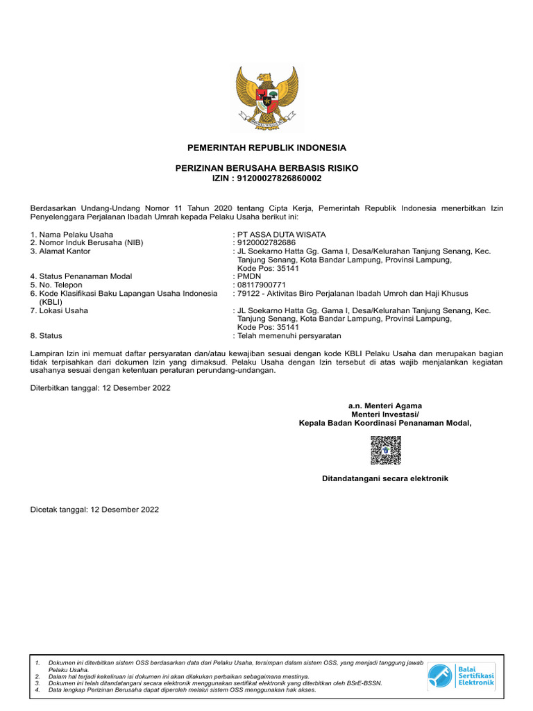 SK Ppiu Assa DW | PDF