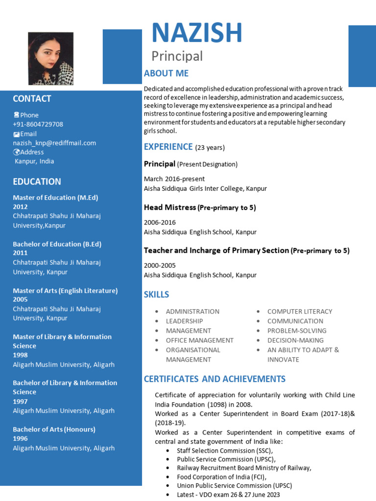 Nazish Resume | PDF