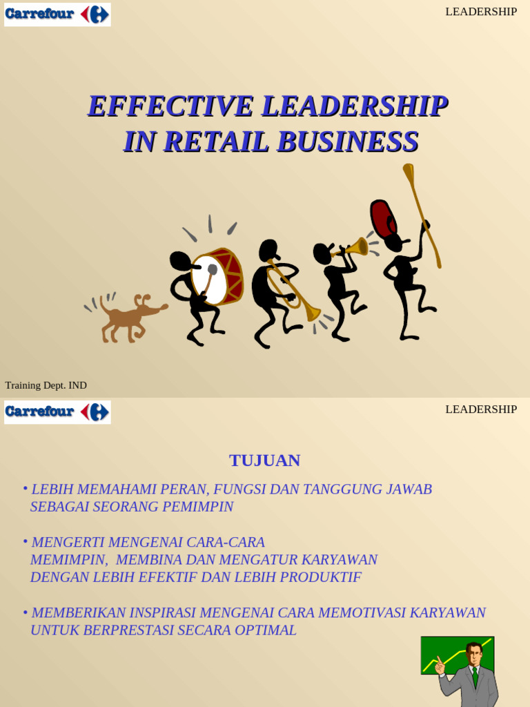 Effective Leadership Hand Out For Trainee | PDF