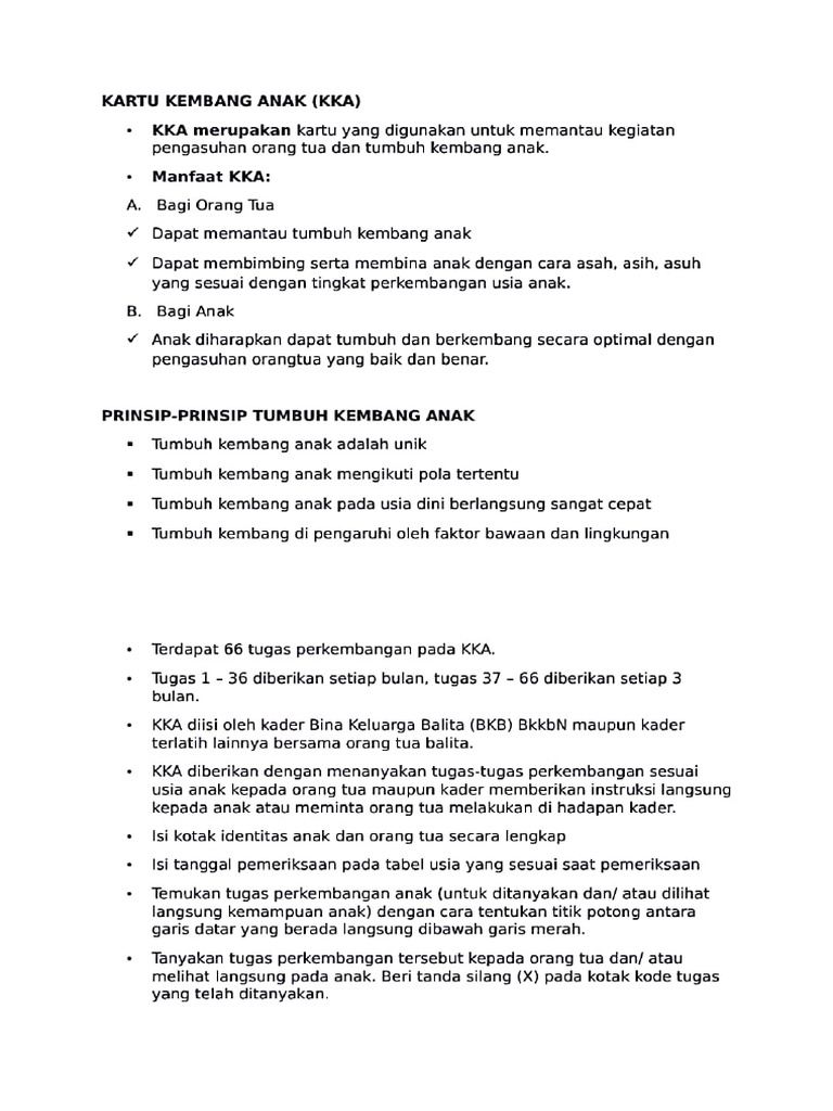 Materi Penggunaan Kka | PDF