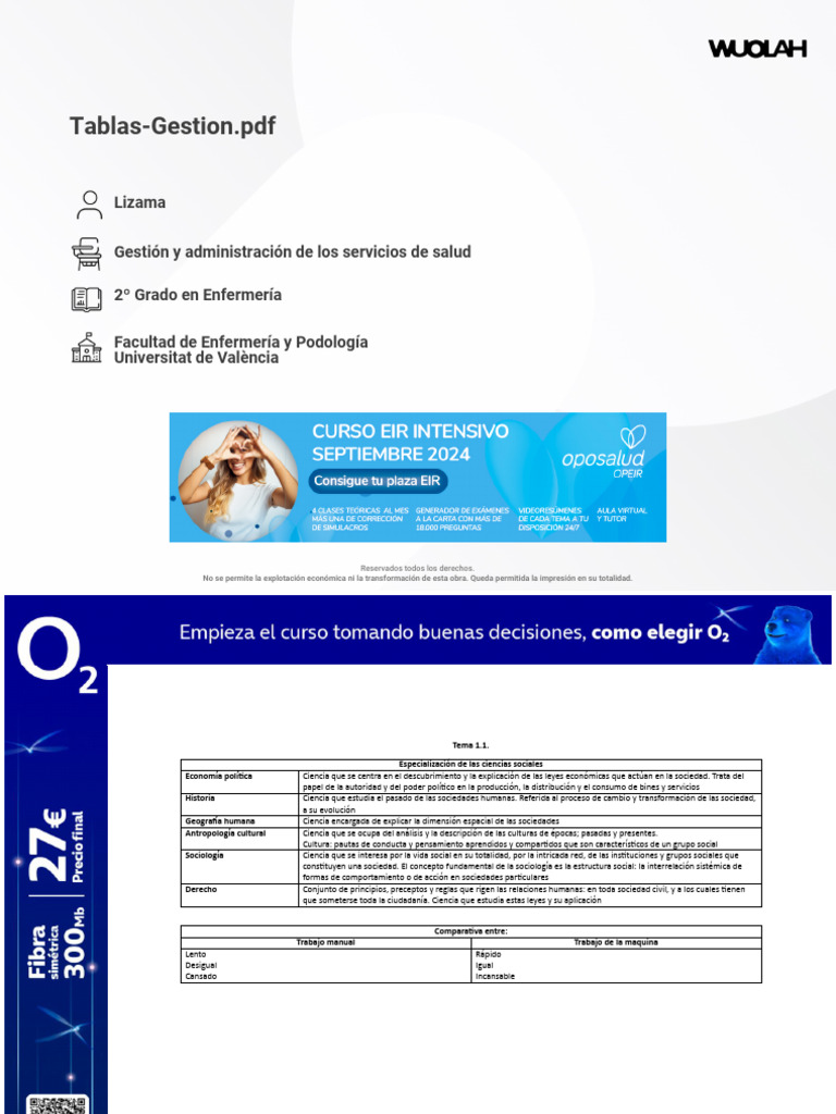 Wuolah Free Tablas Gestion | PDF