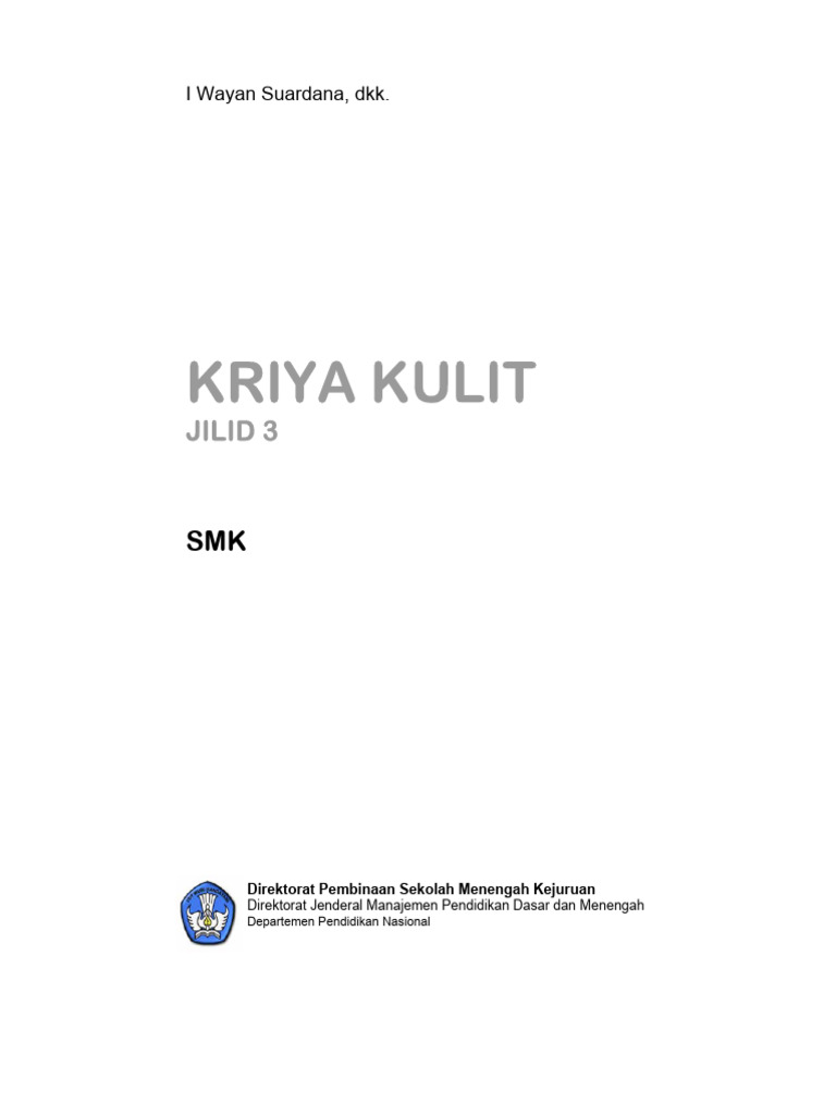 34 Kriya Kulit Jilid 3 | PDF