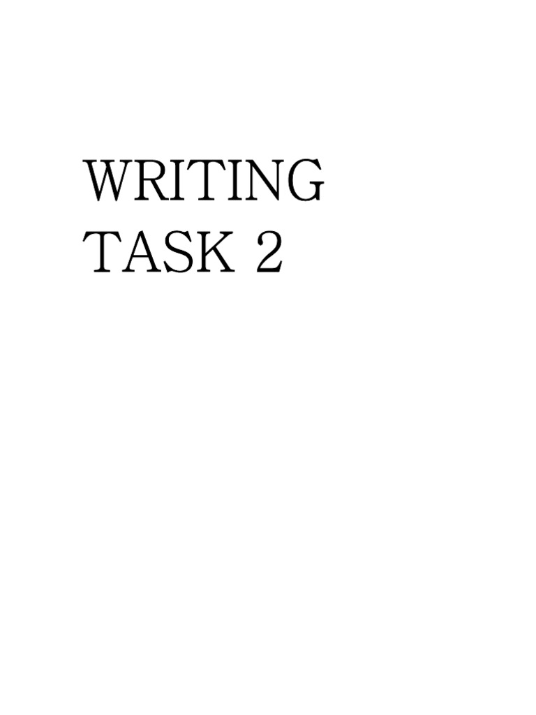 IELTS WRITING TASK 2 Exercise | PDF | Plagiarism | Essays