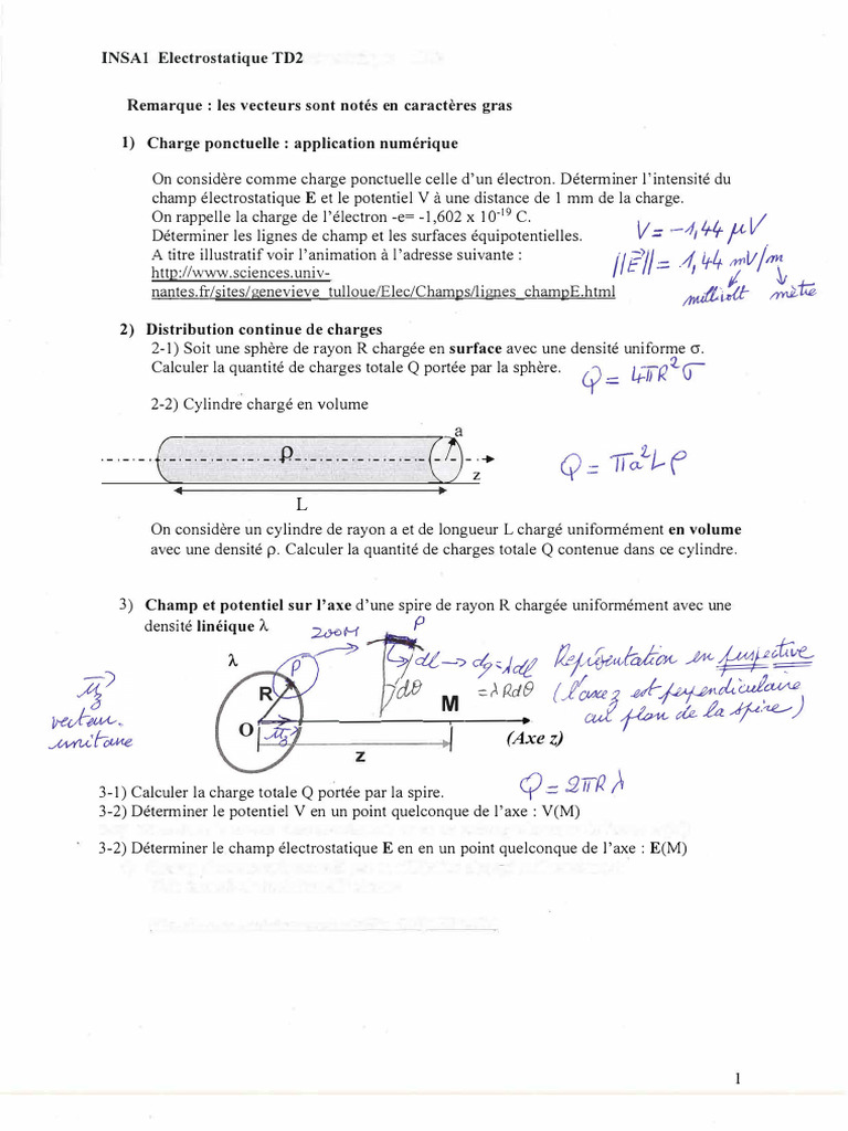 TD2 Correction | PDF