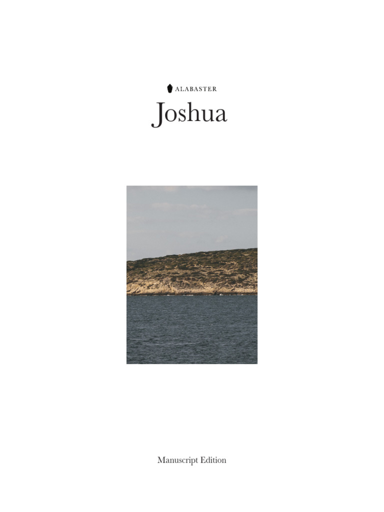 Alabaster Manuscript: Joshua | PDF