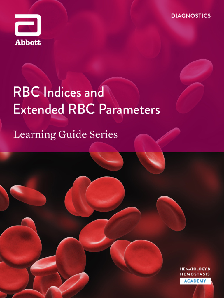 RBC Indices and Parameters Guide | PDF | Anemia | Red Blood Cell