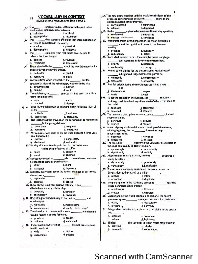English CS Reviewer | PDF
