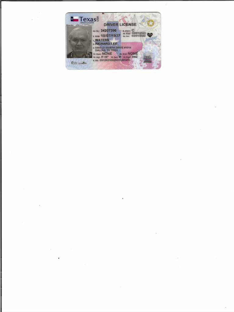 Driving License - 1288 | PDF