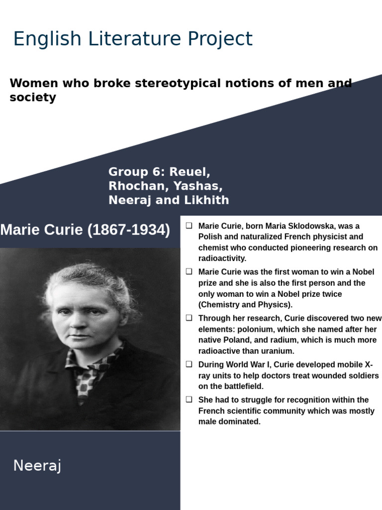 English Literature Project | PDF