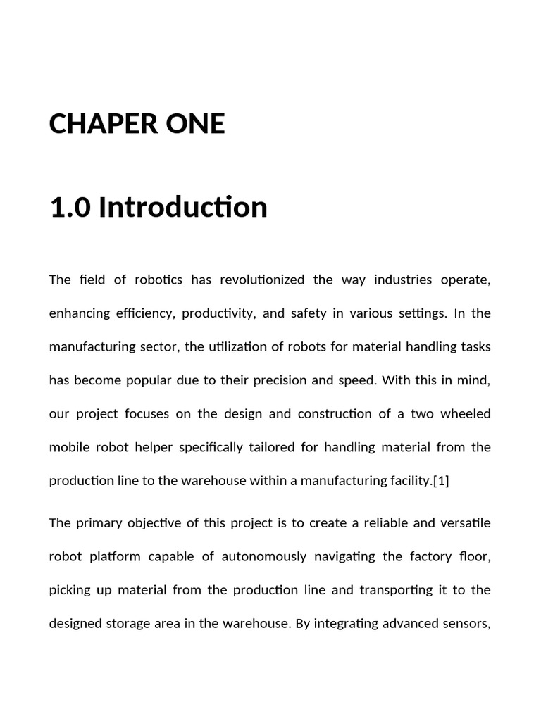 Chaper One-1 | PDF