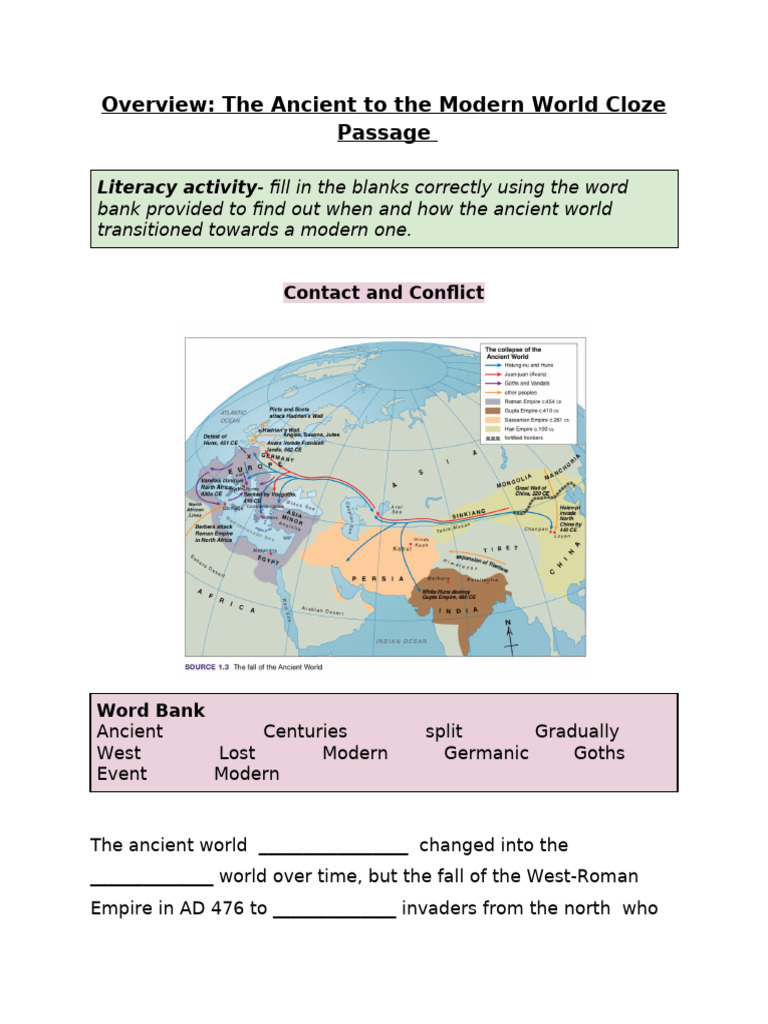 Overview Cloze Passage | PDF