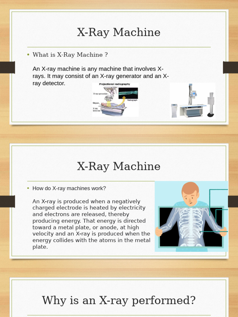 X-Ray Machine | PDF