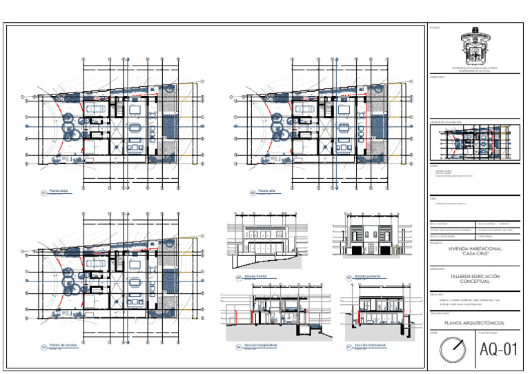 100 Arq Casa Cruz Aq01 | PDF
