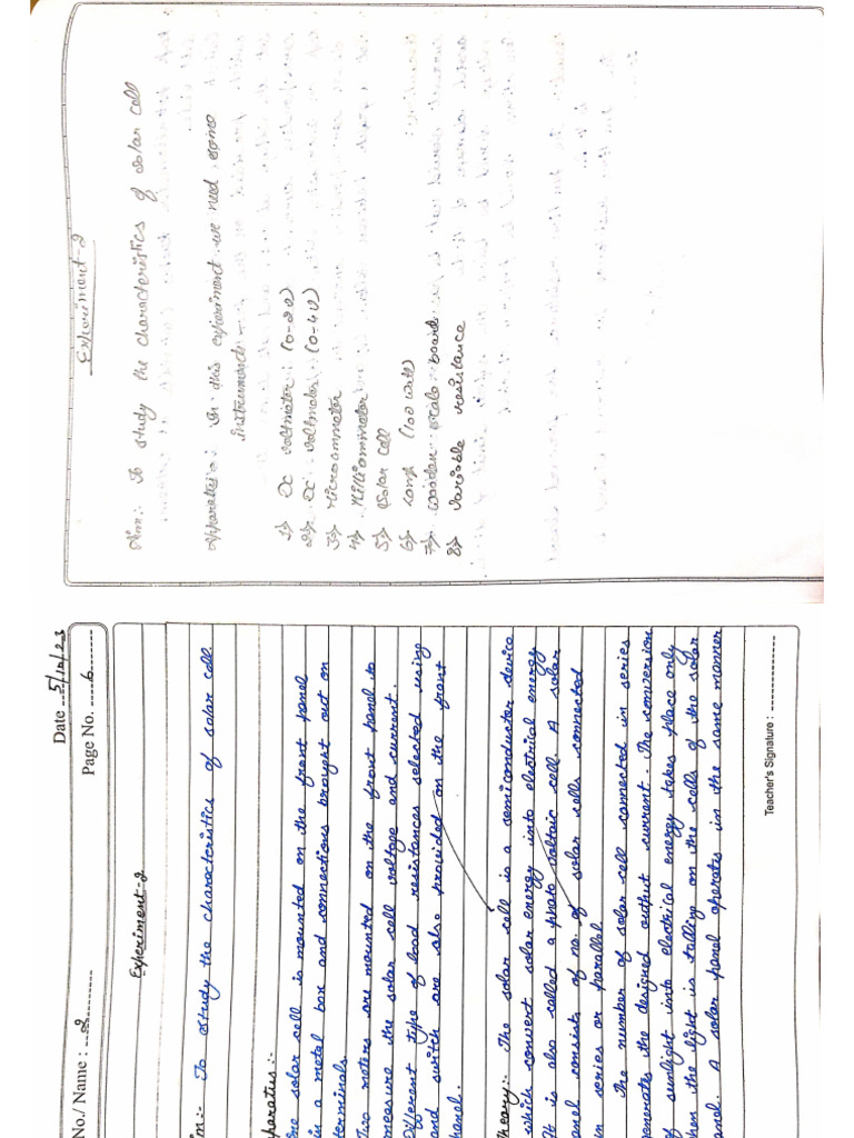 Semiconductor Lab 3rd Experiment | PDF