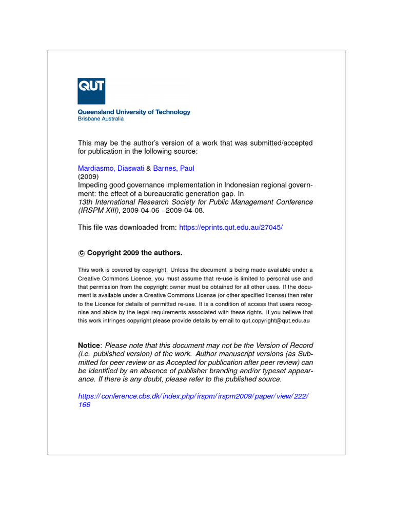 Mardiasmo, Diaswati Barnes, Paul | PDF