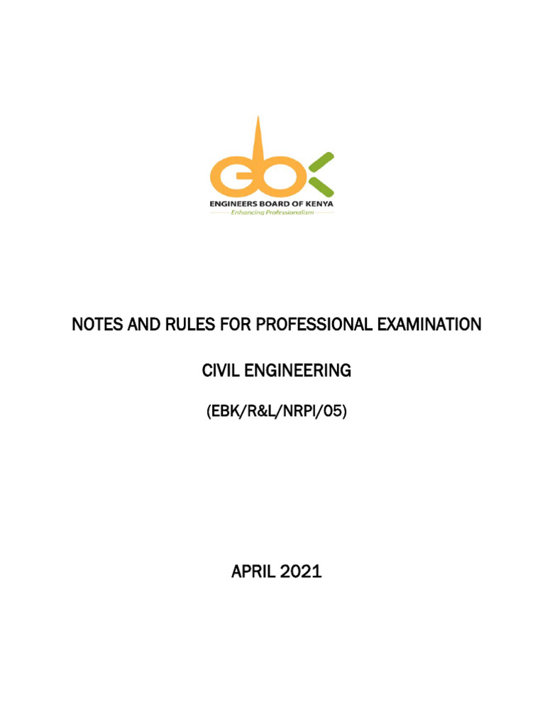 e0412e57 Notes Rules Civil Engineering | PDF