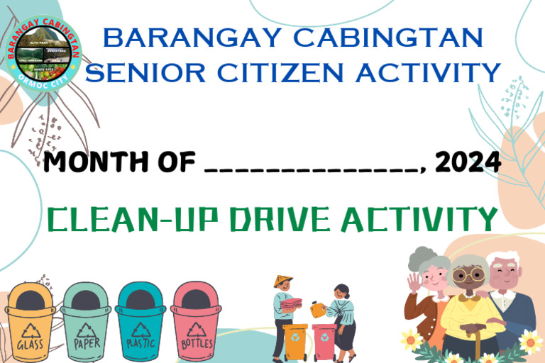 BARANGAY CABINGTAN SENIOR CITIZEN ACTIVITY Tarp | PDF
