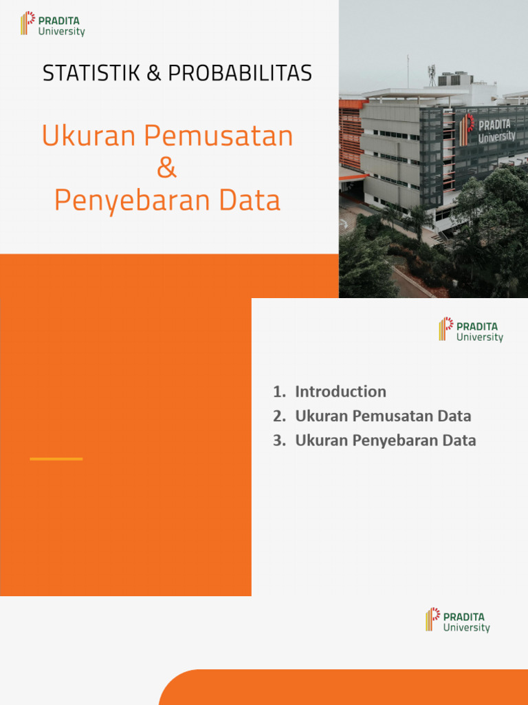 M04 - Ukuran Pemusatan & Penyebaran Data - Rev | PDF