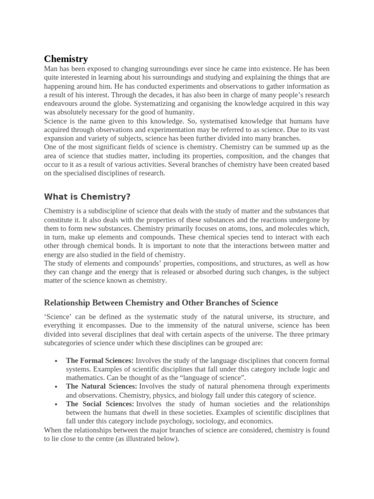 Chemistry | PDF
